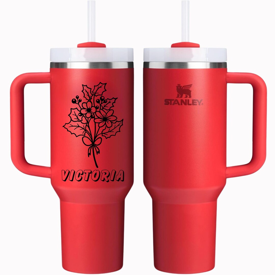 Personalized Stanley Tumbler: Custom Monogrammed Insulated Cup - Etsy