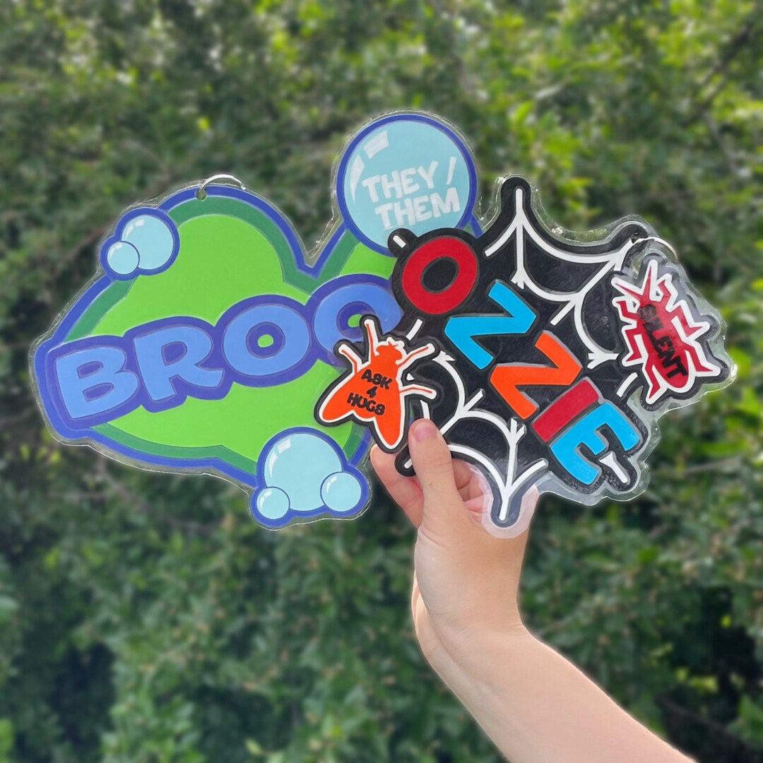 Custom Shape Name Badge Furry/ Fursuit/ Cosplay/ Original Character - Etsy UK