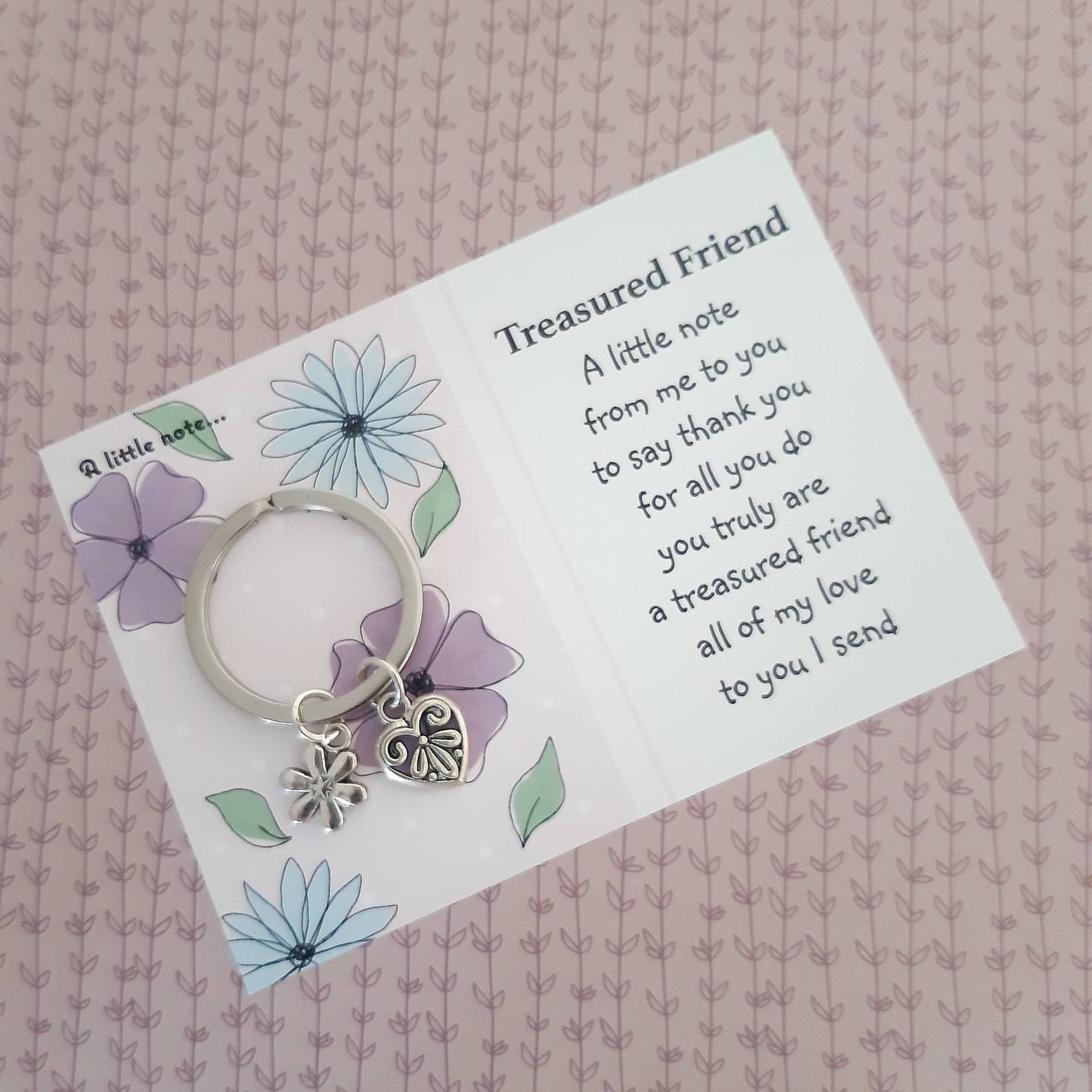 Special Friend Keyring Friend Keychain Someone Special - Etsy