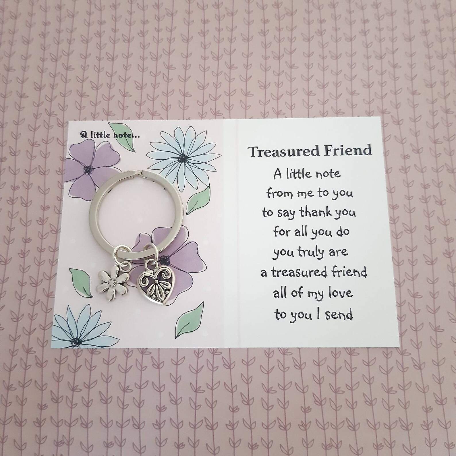 Special Friend Keyring Friend Keychain Someone Special - Etsy