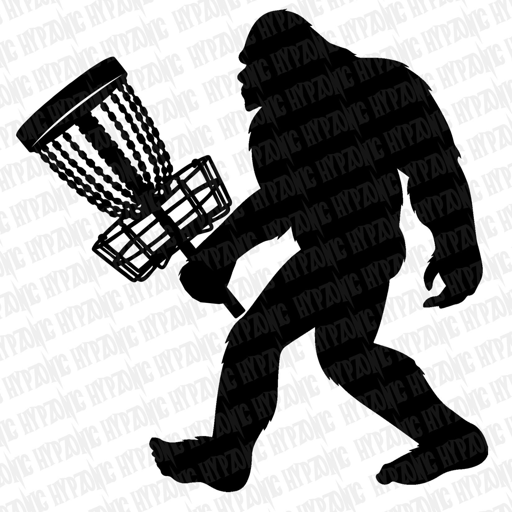 Bigfoot Disc Golf Digital Download - Etsy