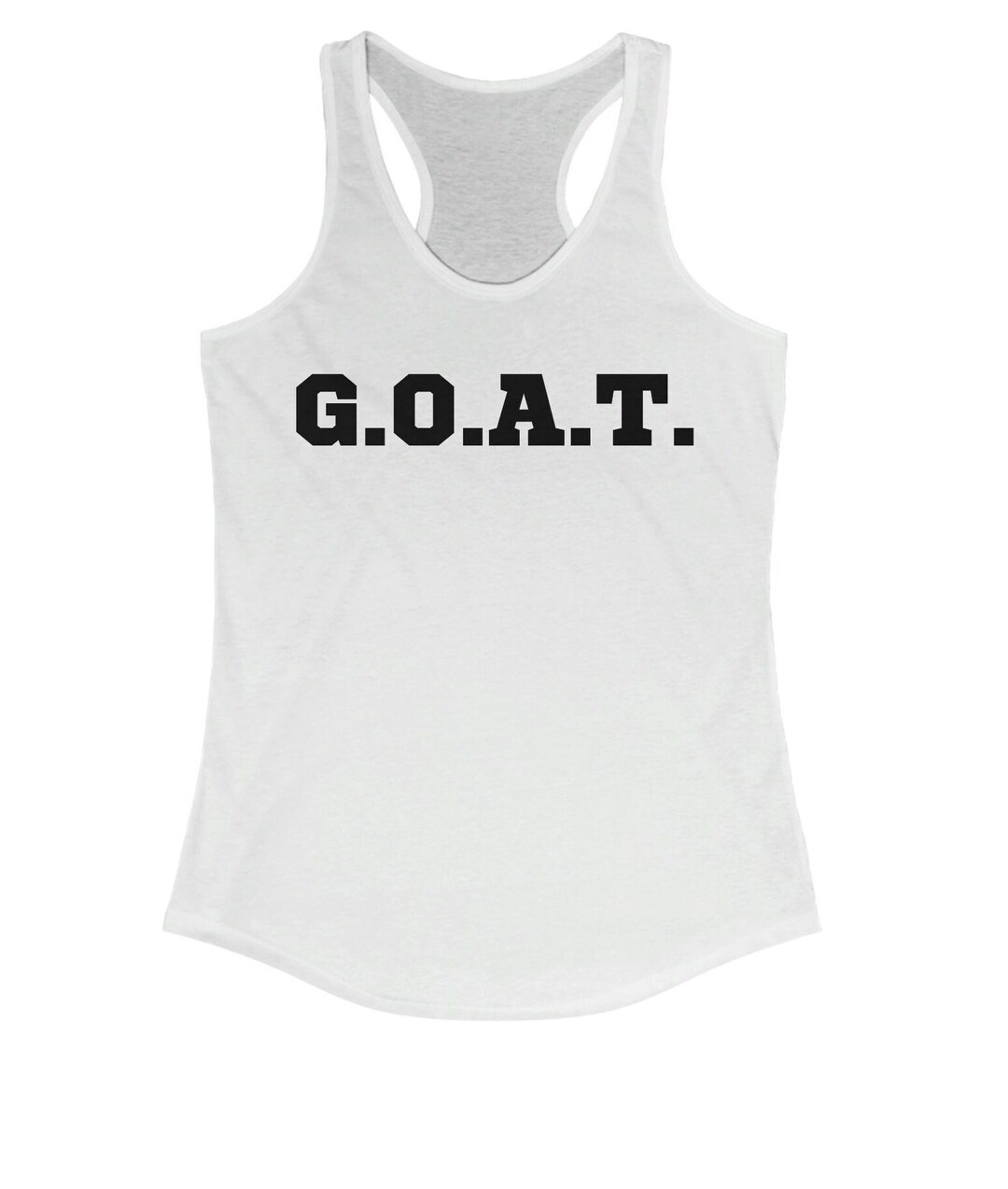 G.O.A.T. Tank | G.O.A.T. Tank Top | Feminist Tank | the GOAT Tank Top ...
