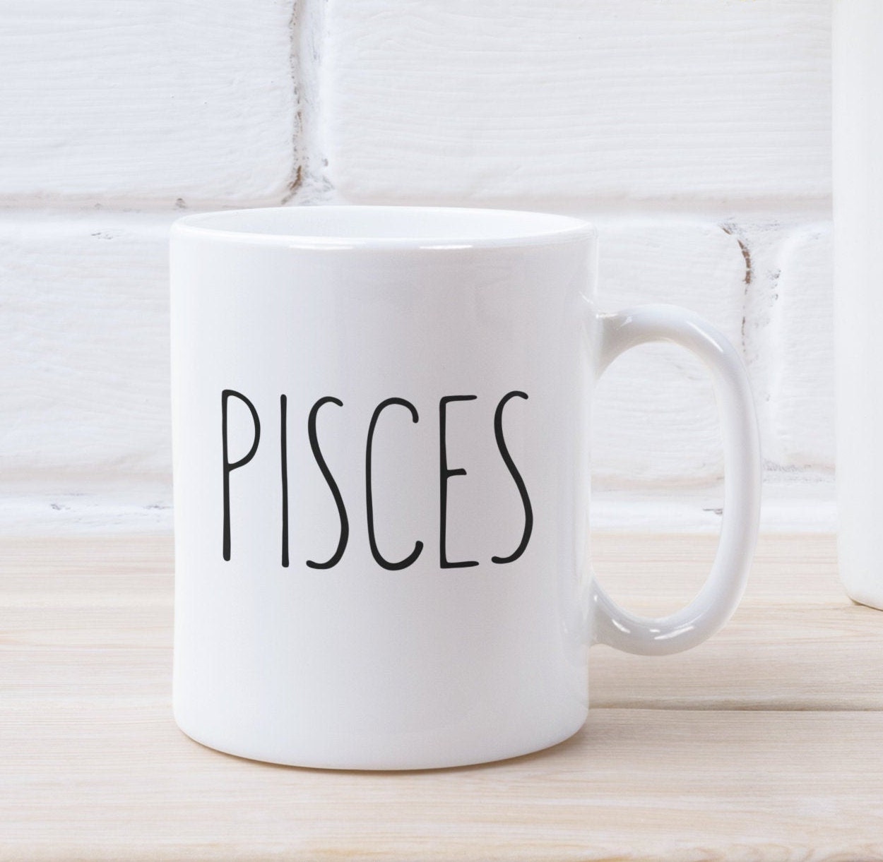 Pisces Mug Horoscope Mug Zodiac Mug What's Your Sign Birthday Mug Fish ...