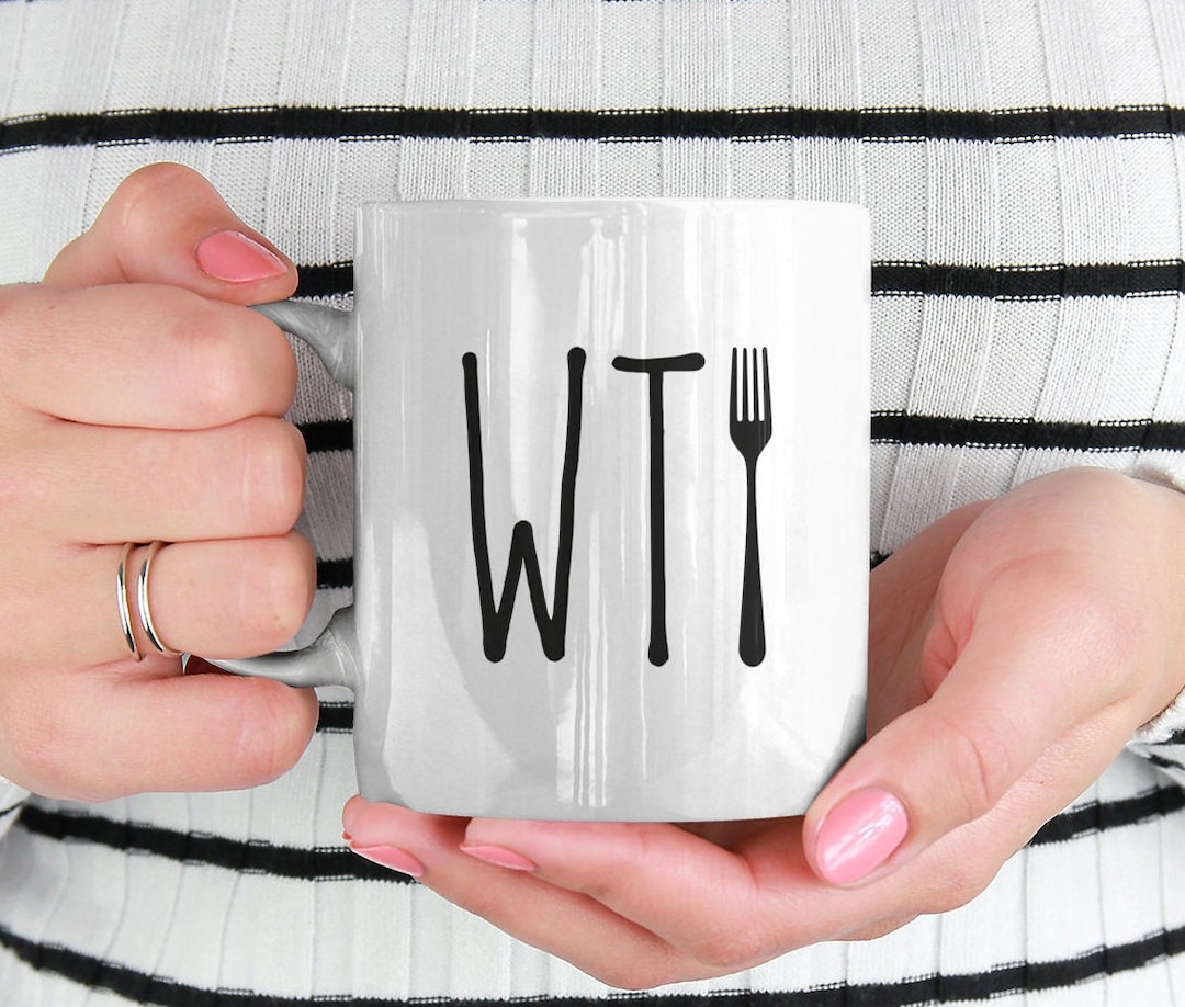 What the Fork Mug | WTF Mug | Eleanor Mug | Good Place Mug | Funny Mug ...