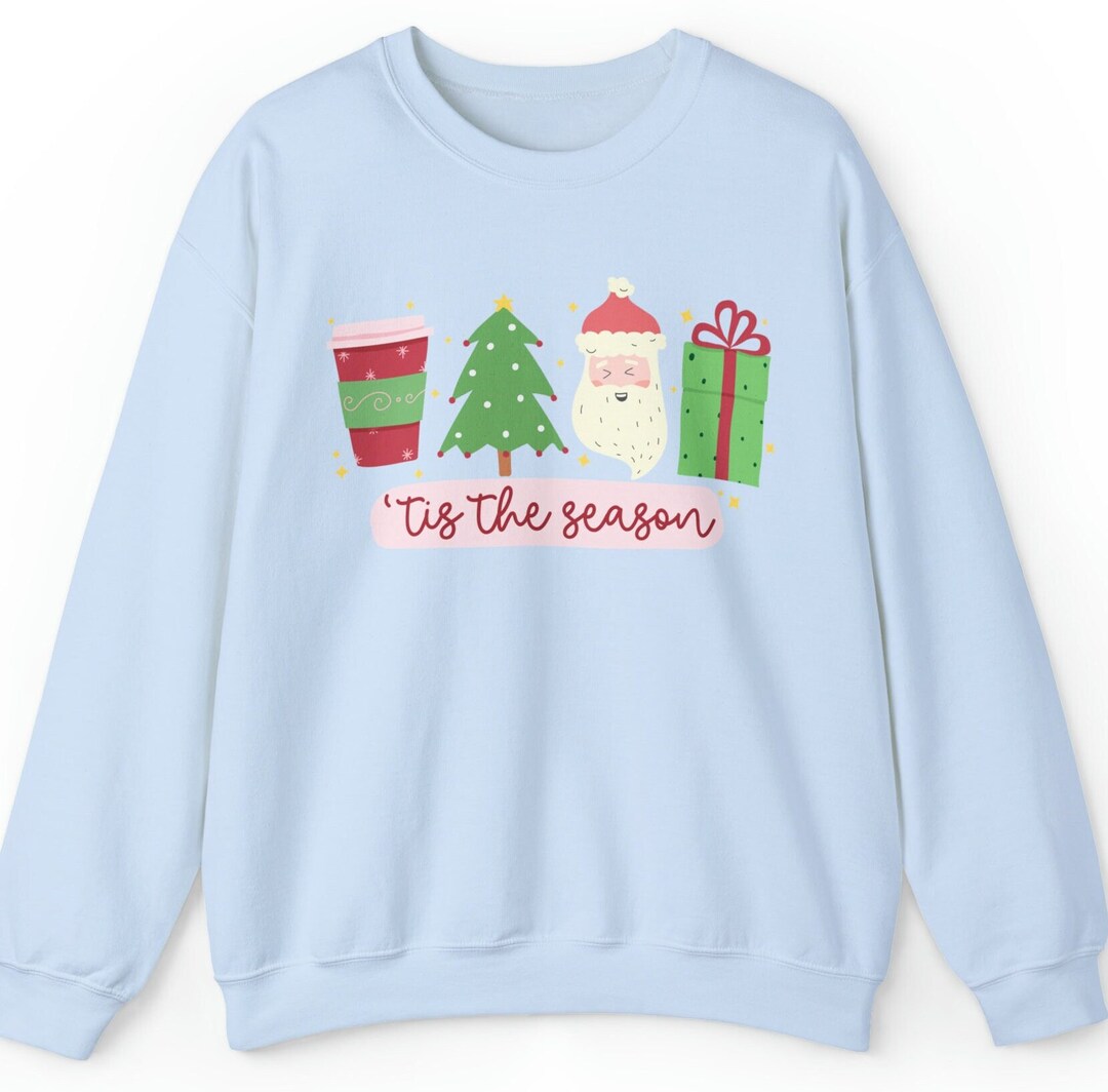 Tis the Season Sweatshirt | Tis the Season | Vintage Christmas Shirt ...