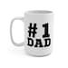Number One Dad Mug | Father's Day Gift, Coffee Mug - Etsy