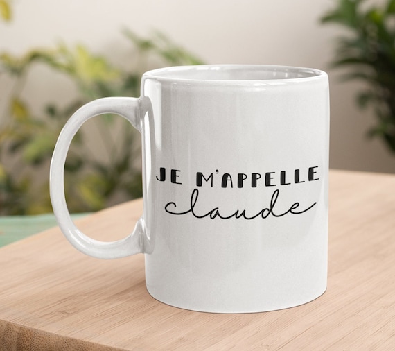 Je M'appelle Claude Mug Friends Mug Joey Tribbiani Mug - Etsy