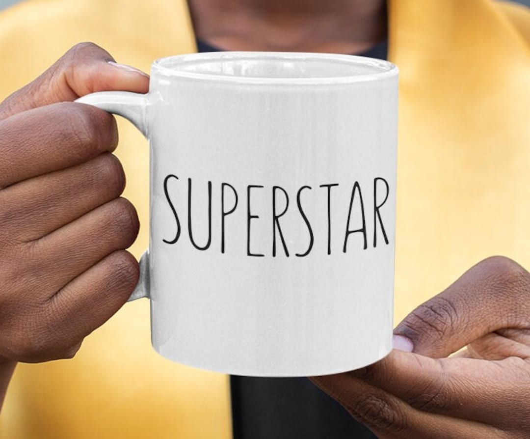 Superstar Mug | Superstar Gift | Winner Mug | Five Star Mug | Superstar ...