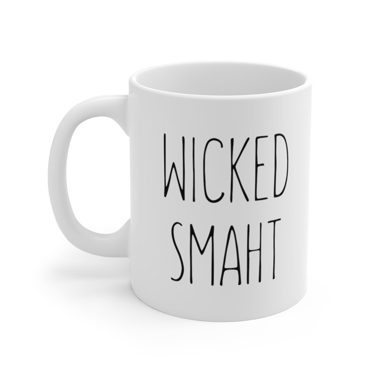 Wicked Smaht Mug | Boston Accent, Funny New England Gift - Etsy