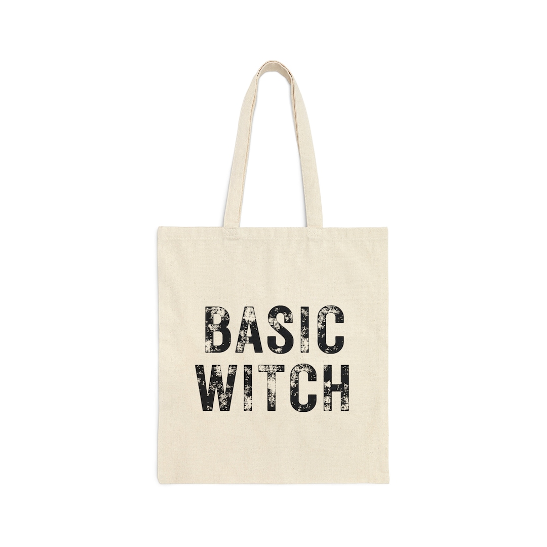 Basic Witch Tote Bag | Basic Witch Bag | Witch Candy Bag | Witch ...