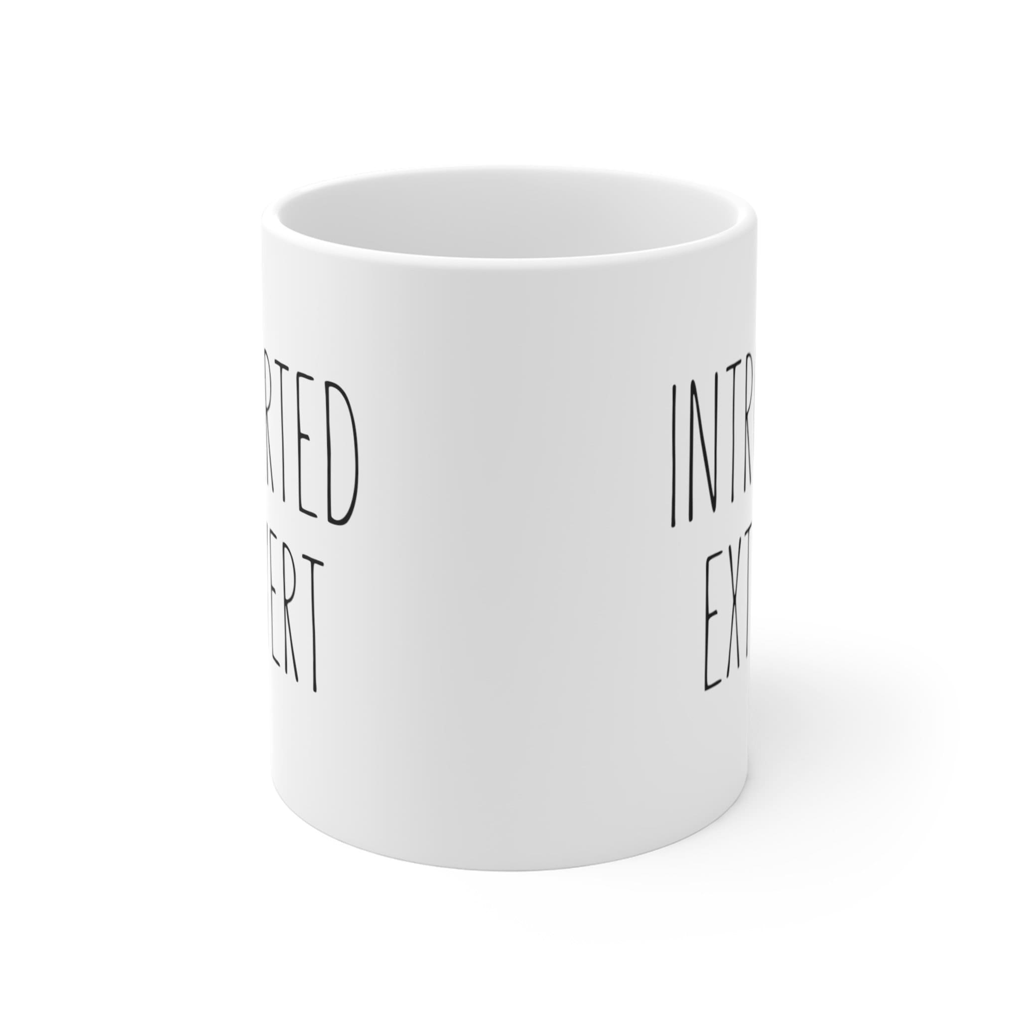 Introverted Extrovert Mug Introverted Mug Introvert Mug Gift for ...
