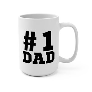Number One Dad Mug | Father's Day Gift, Coffee Mug - Etsy