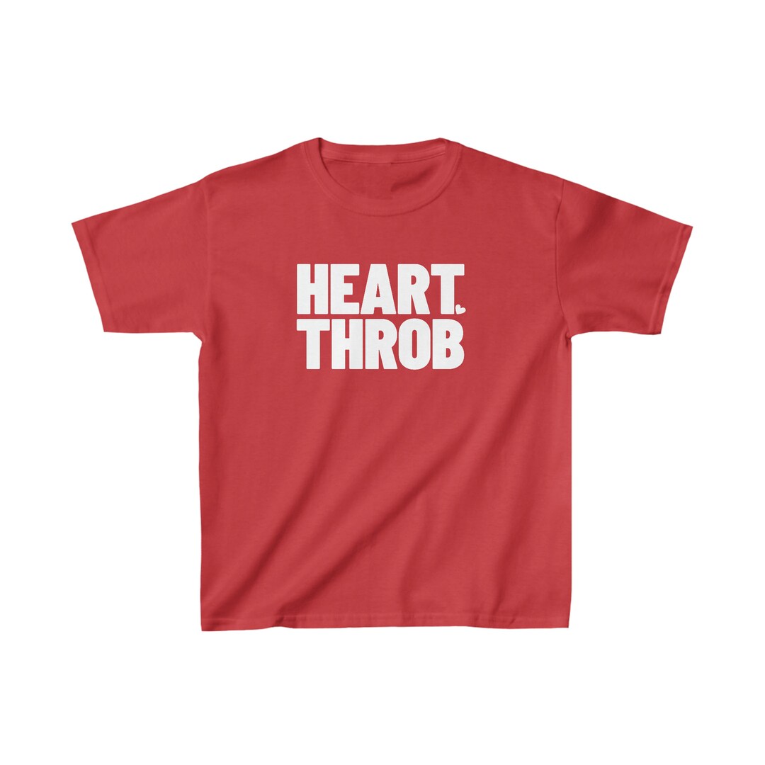 Kids Heart Throb Valentine Shirt - Etsy