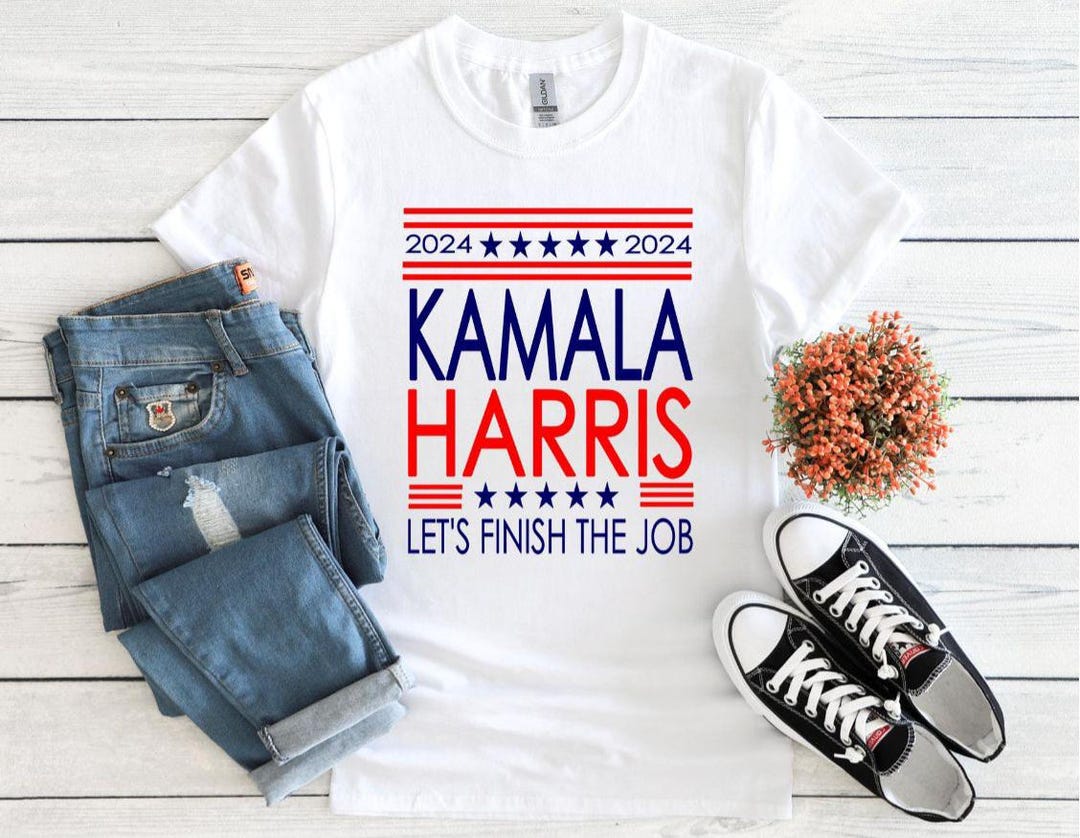 Kamala Harris "let's Finish the Job" - Etsy