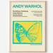 Andy Warhol Butterfly, Andy Warhol Poster, Andy Warhol Art Print ...