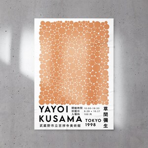 Yayoi Kusama Exhibition Poster, Printable Yayoi Kusama, Dots Art ...