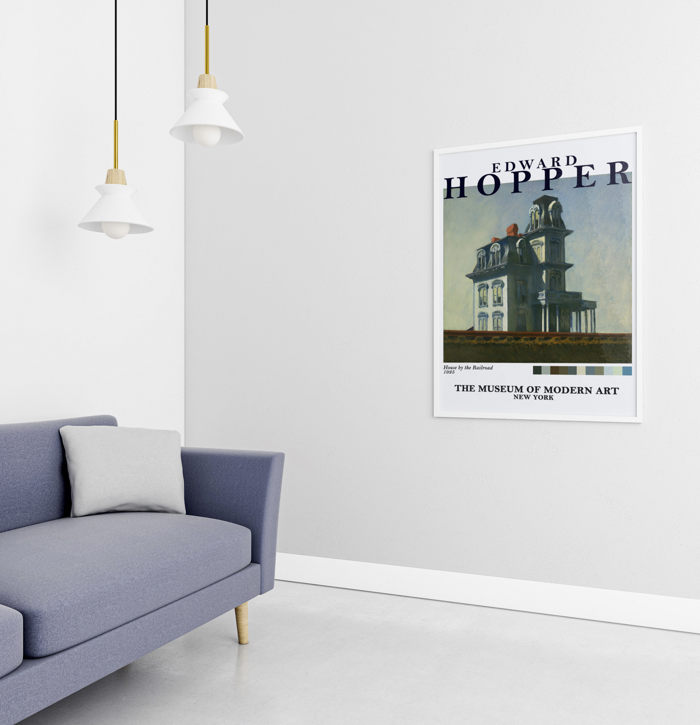 Edward Hopper Art Exhibition Poster Hopper Art Hoppet Print - Etsy