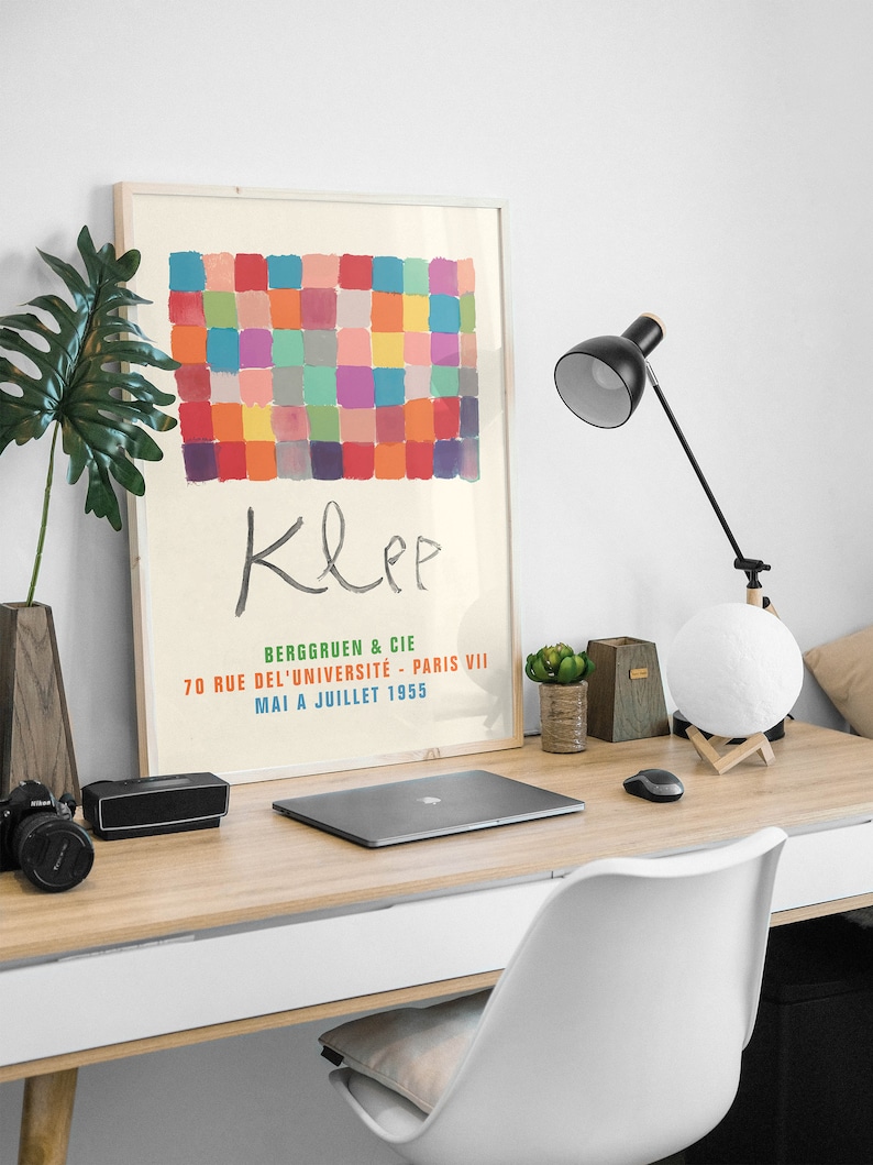 Paul Klee Poster Paul Klee Art Print Paul Klee Exhibition - Etsy