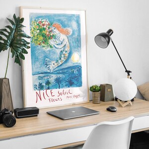 Marc Chagall Art Exhibition Digital Download Poster Vintage Travel ...