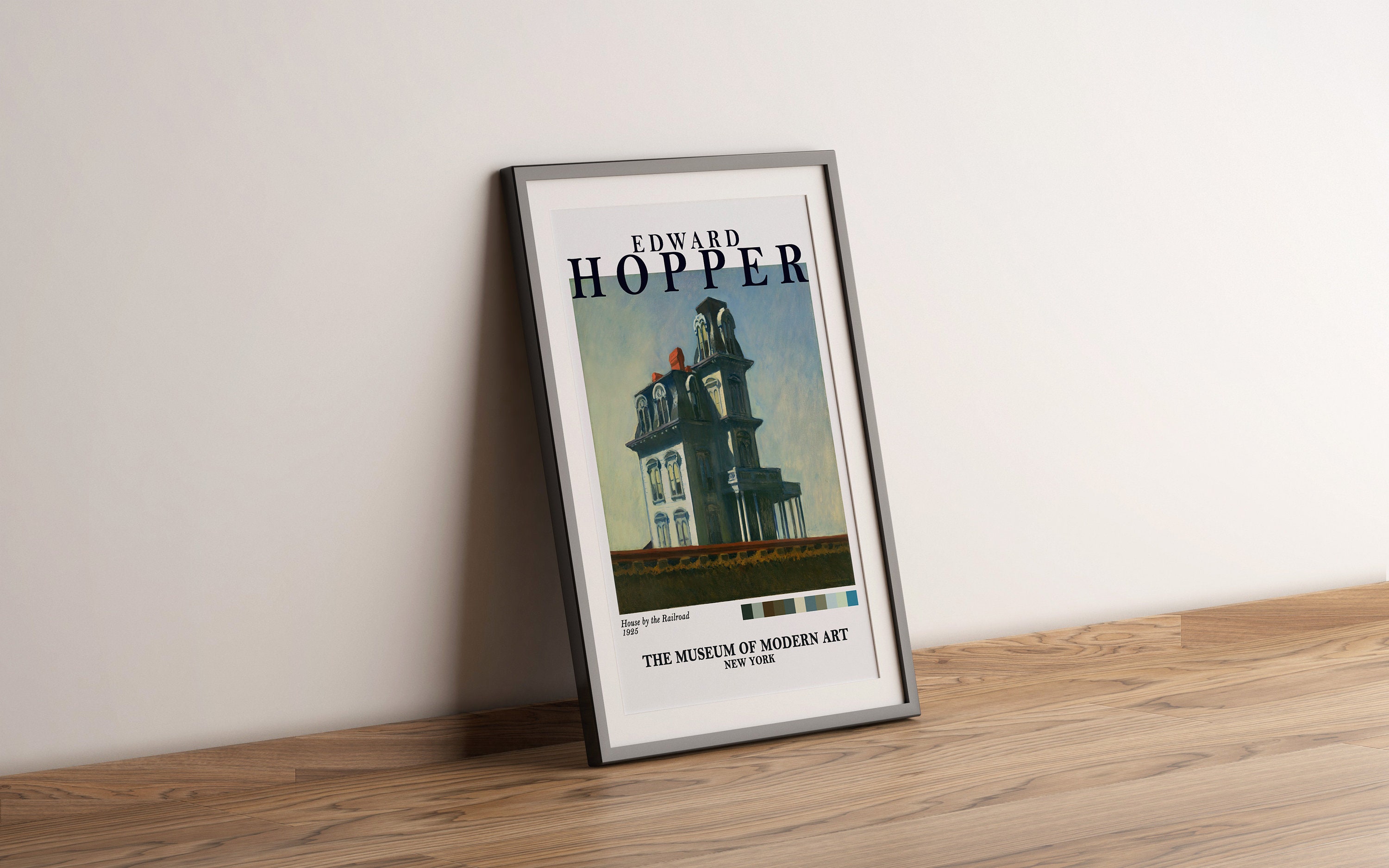 Edward Hopper Art Exhibition Poster Hopper Art Hoppet Print - Etsy