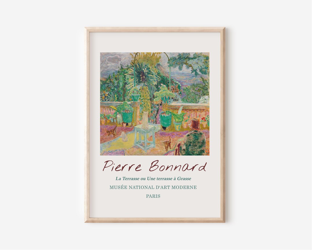 Pierre Bonnard Print, Pierre Bonnard Exhibition Print, Vintage Pierre ...