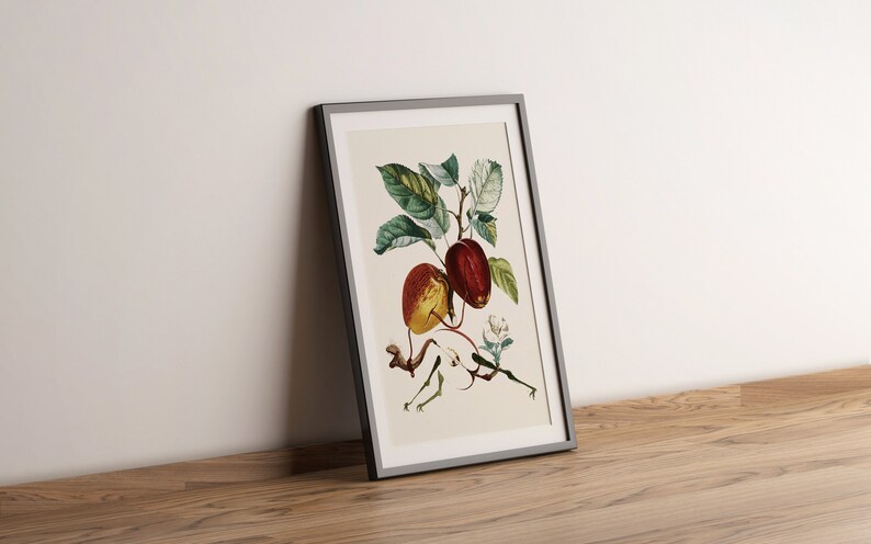 Salvador Dali Apple Dragon Art Exhibition Digital Poster Dali | Etsy