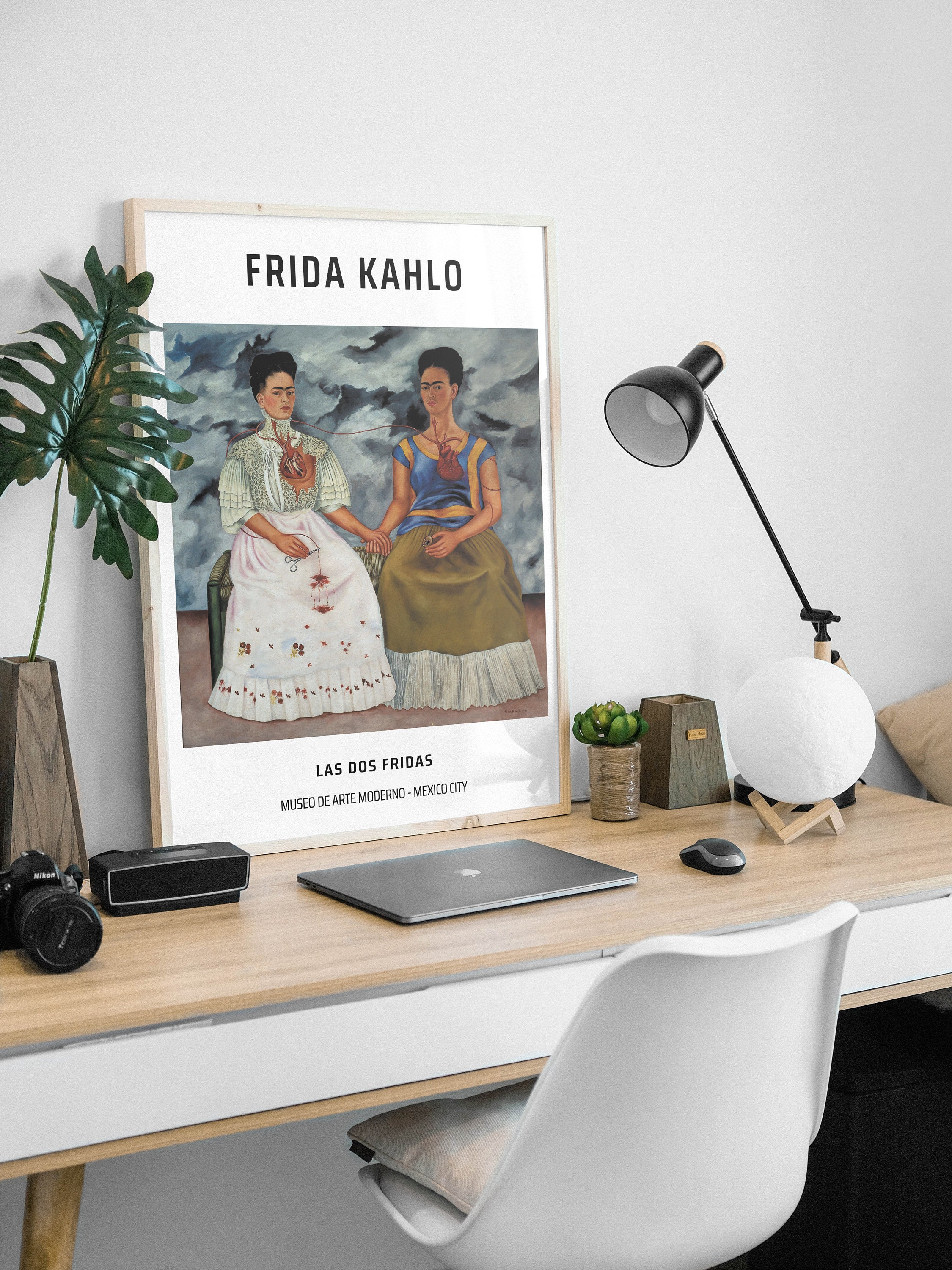 Frida Kahlo Art Exhibition Digital Download Poster Vintage Print the ...