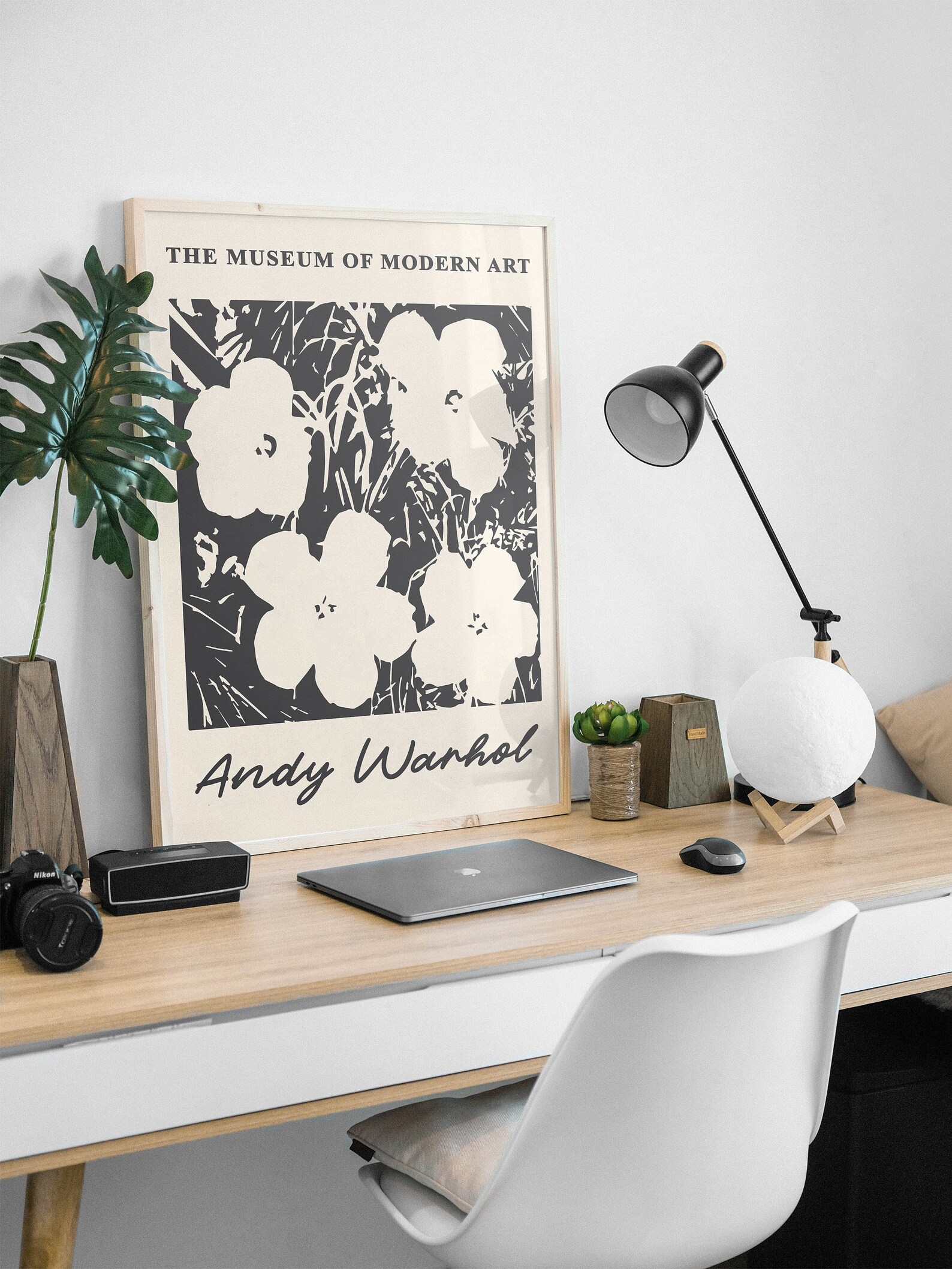 Mid Century Set of 3 Exhibition Poster Gallery Wall Warhol - Etsy