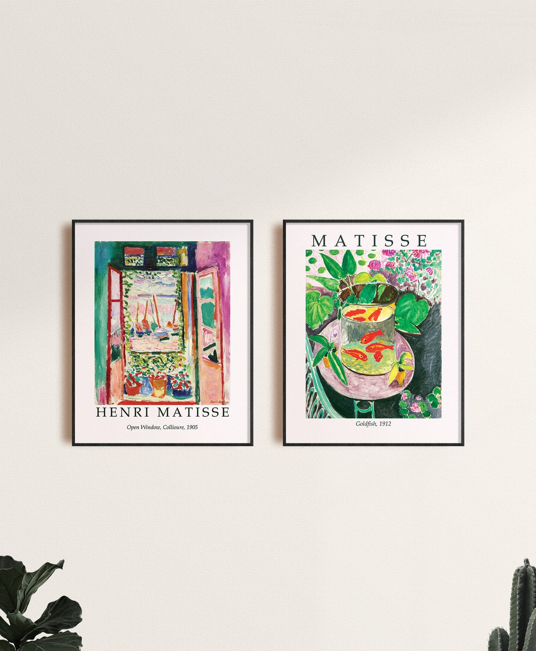 Henri Matisse Set of 2 Vintage Exhibition Poster Henri Matisse ...