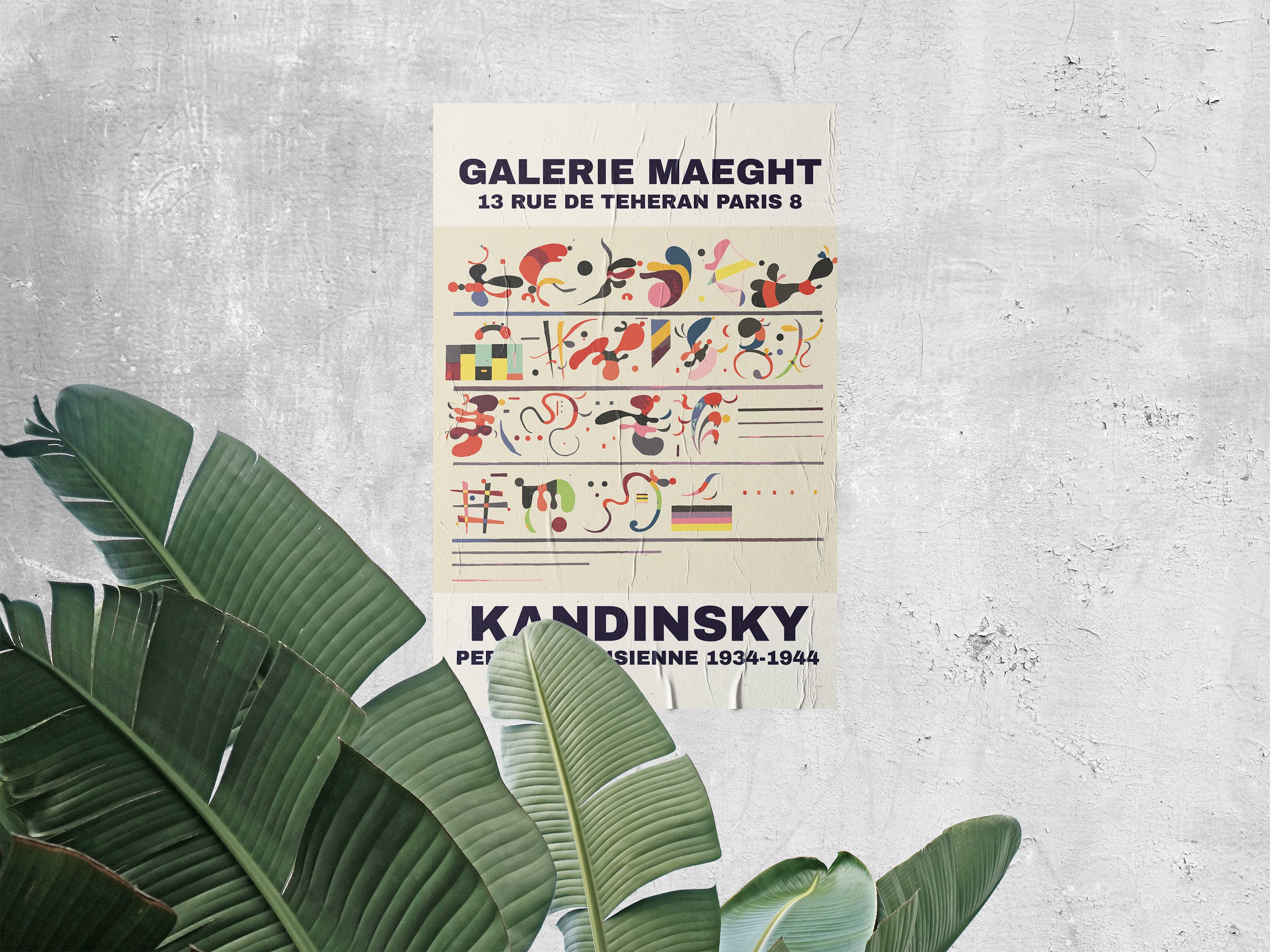 Kandinsky Vintage Art Exhibition Remastered Poster Kandinsky - Etsy