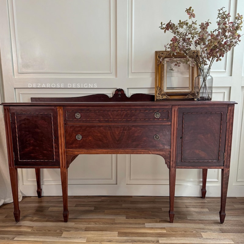 Antique Sideboard Buffet - Etsy