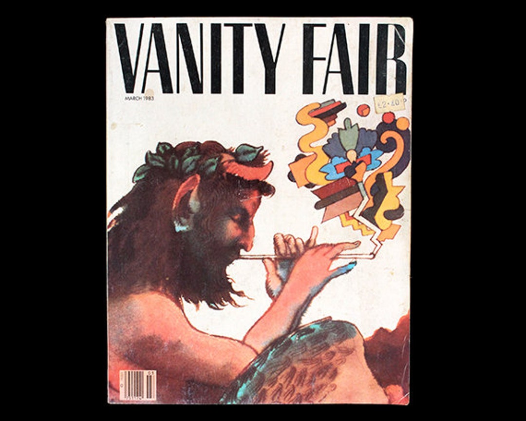 Vintage US VANITY FAIR Magazine, March 1983 Milton Glaser, Richard ...