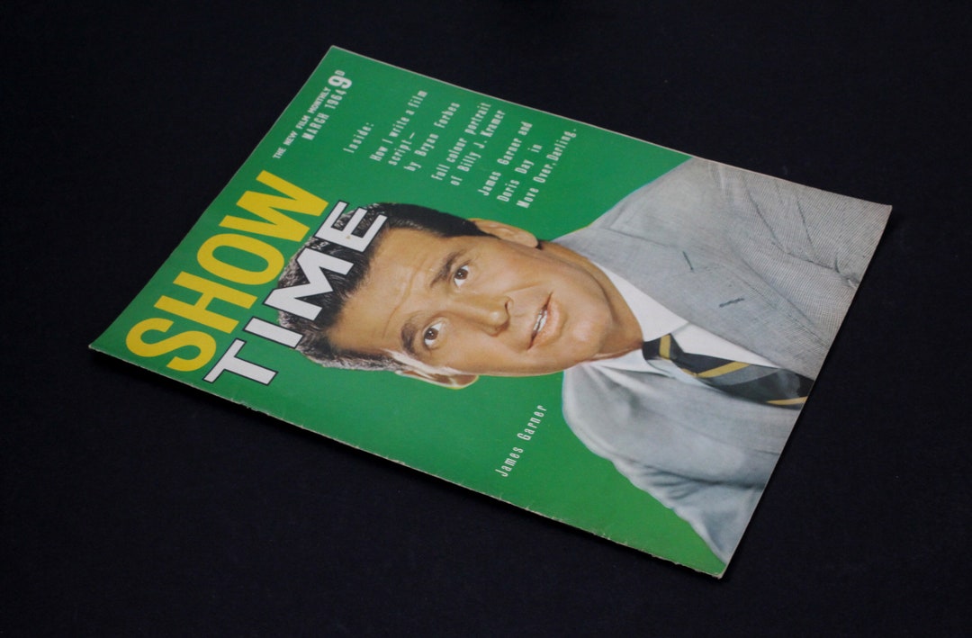Vintage SHOWTIME Magazine March 1964 James Garner Cover - Etsy