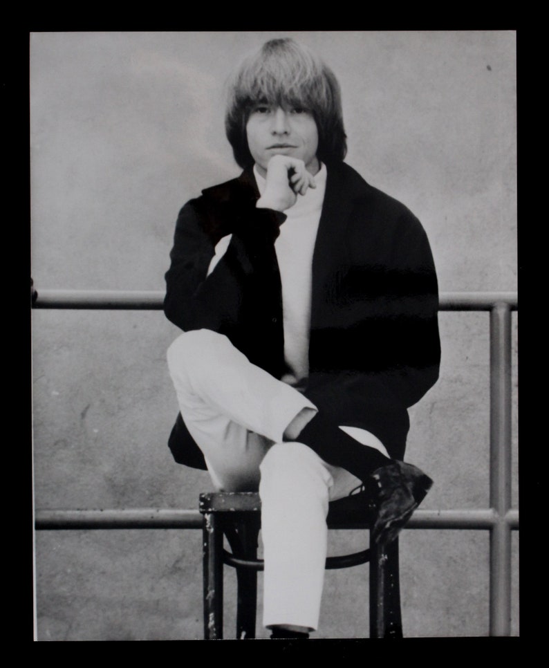BRIAN JONES the Rolling Stones, 1967, Vintage Press Photo C.1990 - Etsy