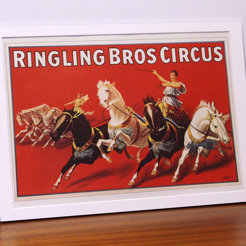 Circus Poster - Etsy
