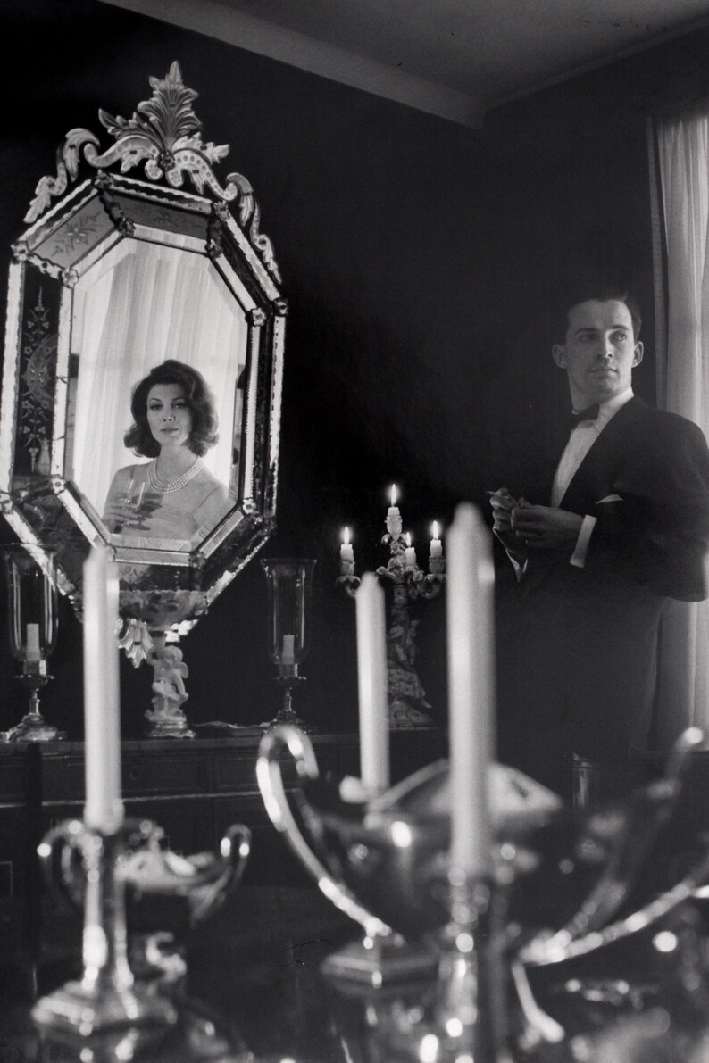 MICHEL MOLINARE Vintage Fashion Photo Gelatin Silver Print C.1960 - Etsy