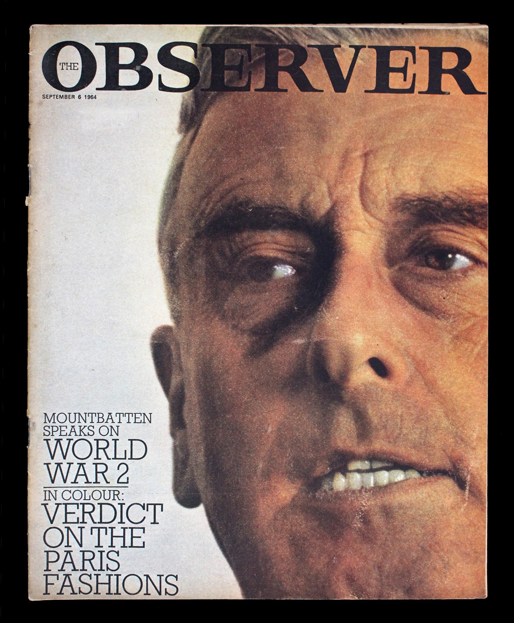 Vintage THE OBSERVER Magazine No 1 September 6th 1964 Paris - Etsy
