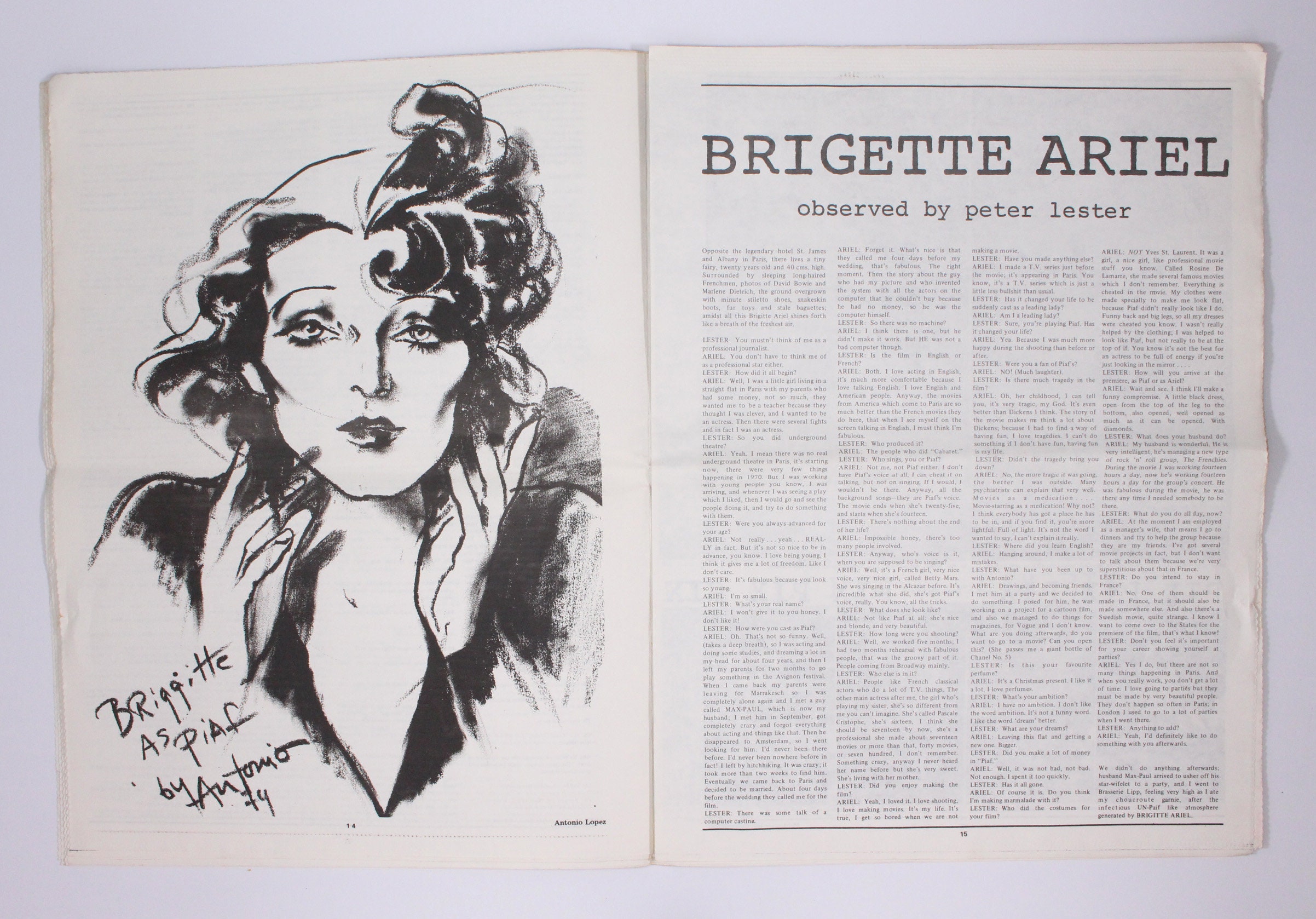 Andy Warhol's INTERVIEW Magazine June 74 CYBILL SHEPHERD - Etsy