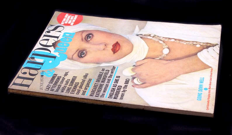 Vintage UK HARPERS & QUEEN Magazine, June 1973 James Wedge, Duffy - Etsy