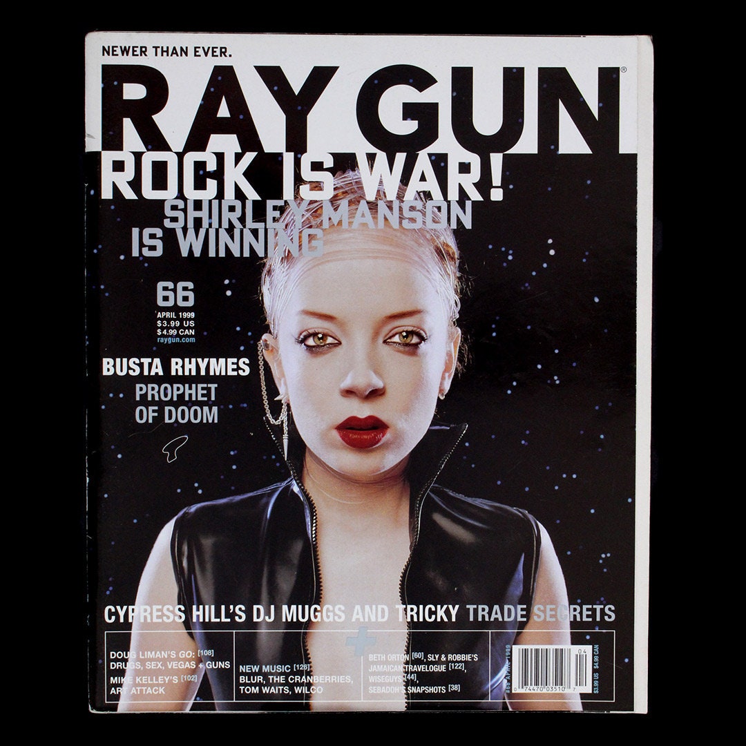 Vintage RAYGUN Magazine 66 April 1999 Shirley Manson Busta - Etsy