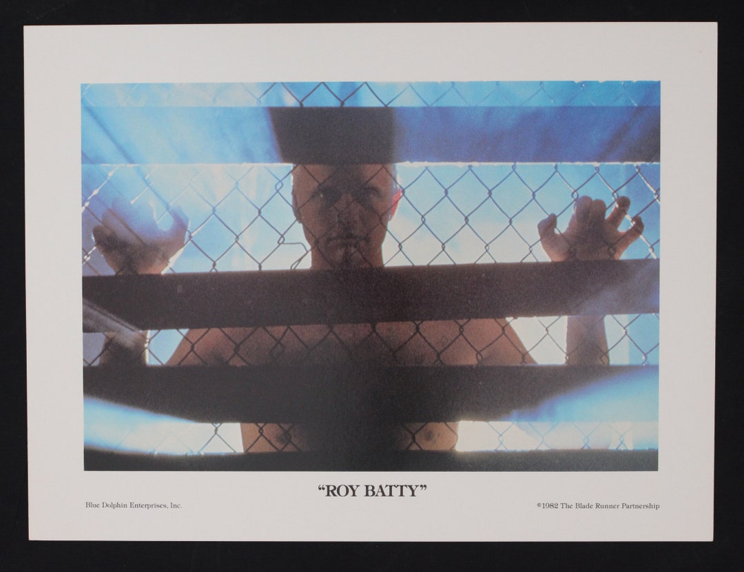 BLADE RUNNER, 'roy Batty' Original Art Print 1982 RARE - Etsy