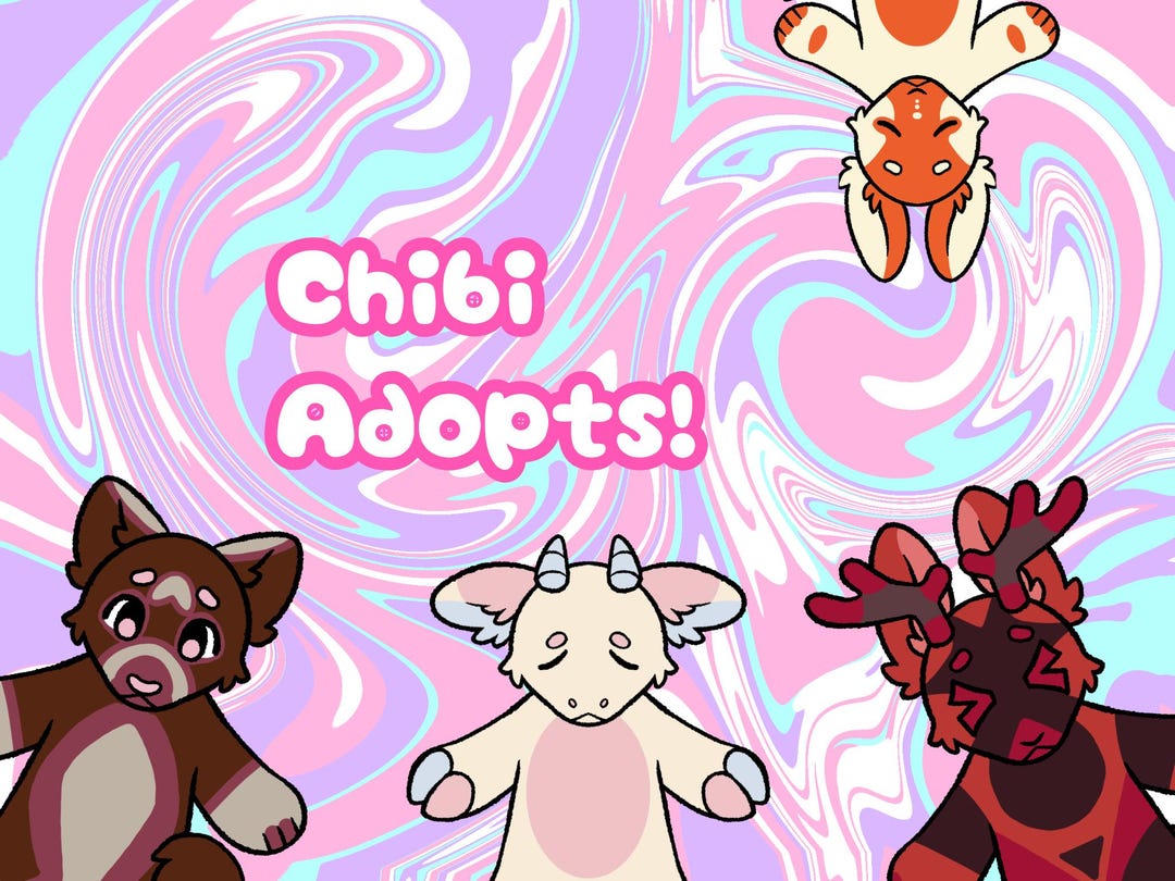 Furry Adoptable Character Designs (digital PDF) - Etsy