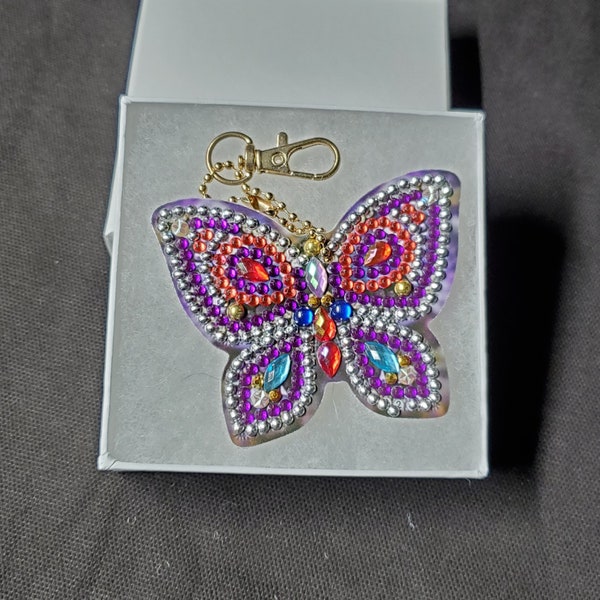 Butterfly Keychain - Etsy