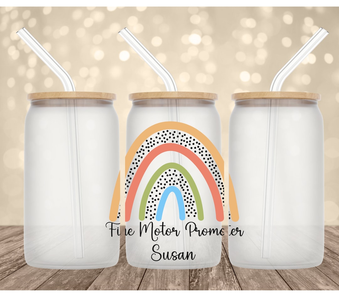 Occupational Therapy Cup for COTA, Fine Motor Promoter OT Frosted Glass ...