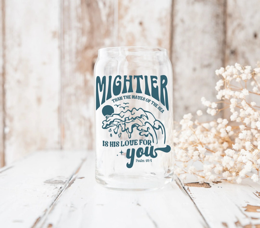 Christian Glass Tumbler, Christian Glass Tumbler Gift, Christian Gift ...