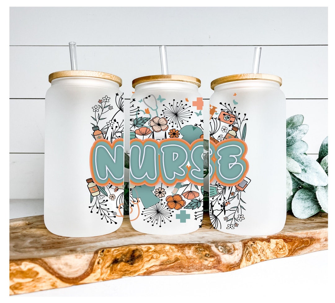 Nurse Iced Coffee Cup, Nurse Coffee, Nurse Tumbler, Nurse Cup With Name ...