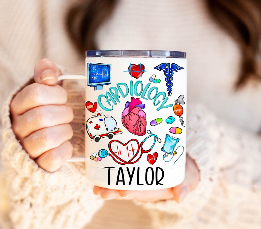 Cardiology Coffee Mug, Personalized Cardiology Coffee Mug, Cardiology ...