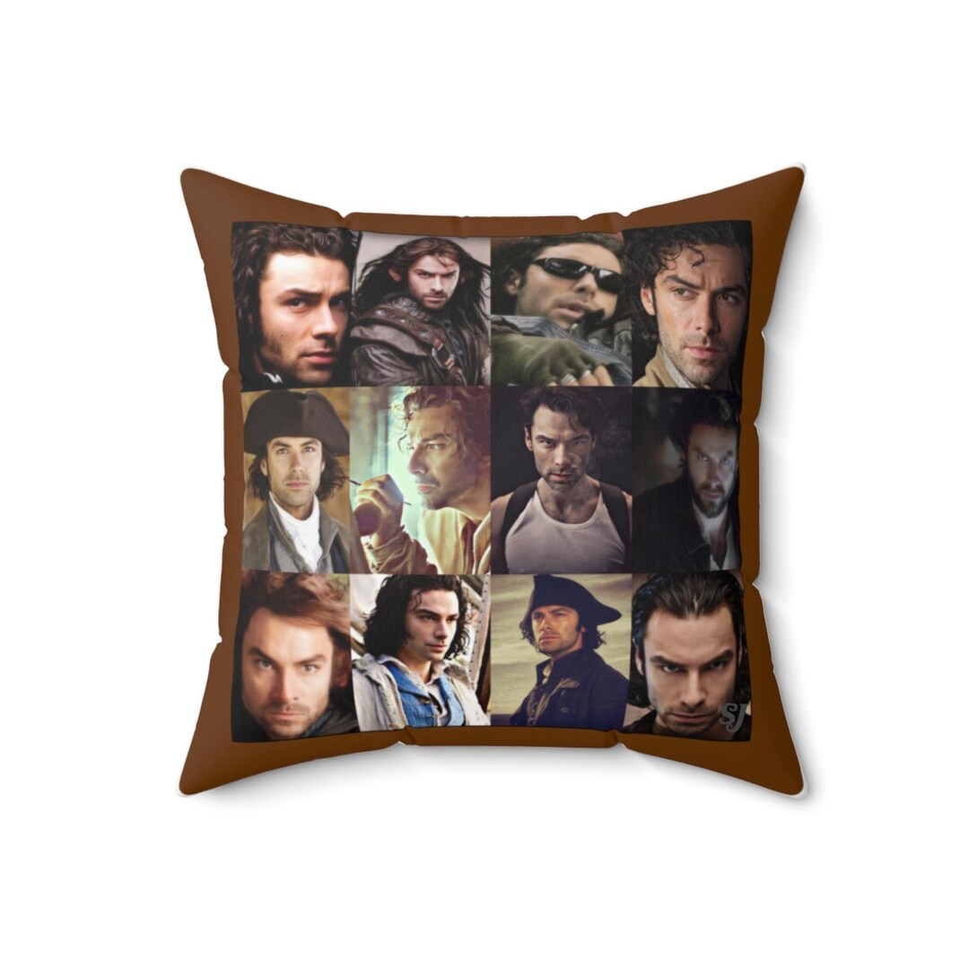 Ross Poldark From Poldark TV Series Home Decor, Spun Polyester Square ...
