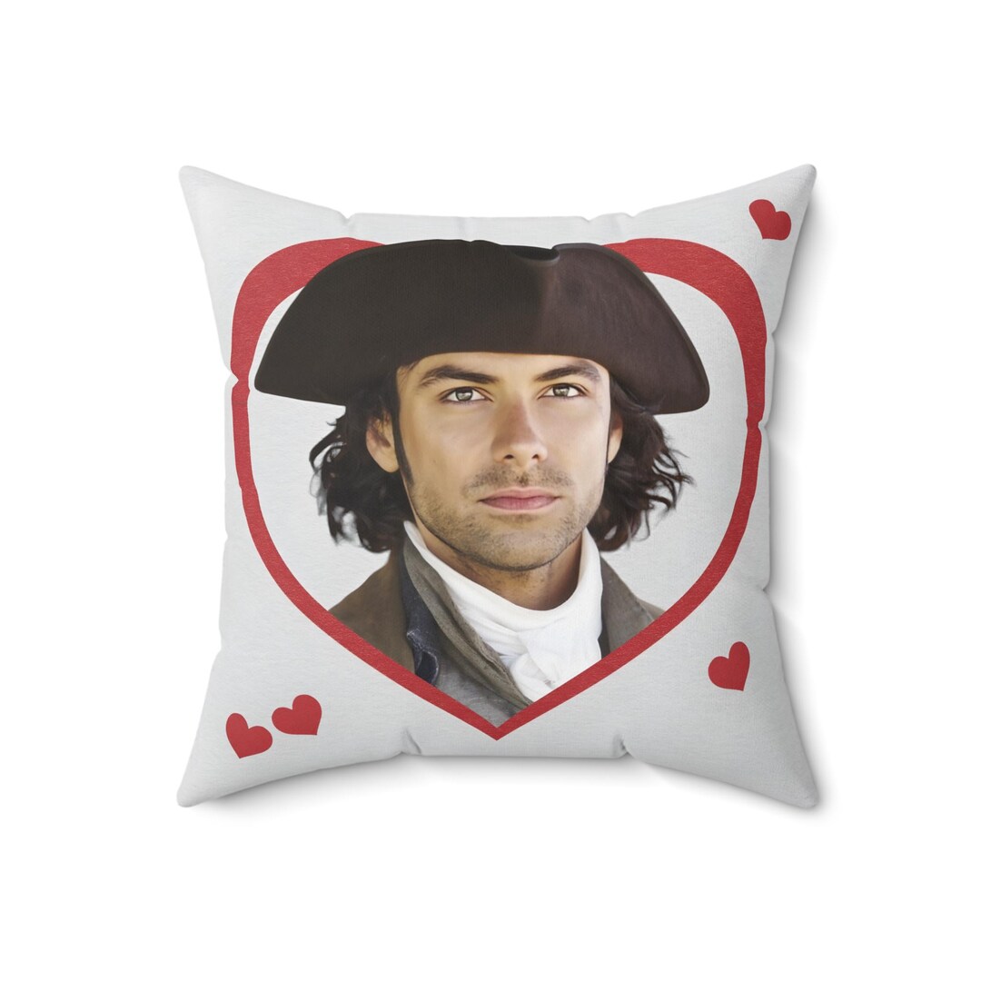 Ross Poldark From Poldark TV Series Home Decor, Spun Polyester Square ...