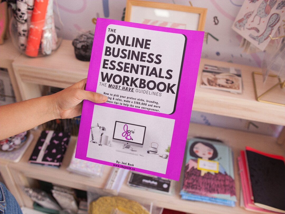 The Online Business Essentials Workbook - Etsy